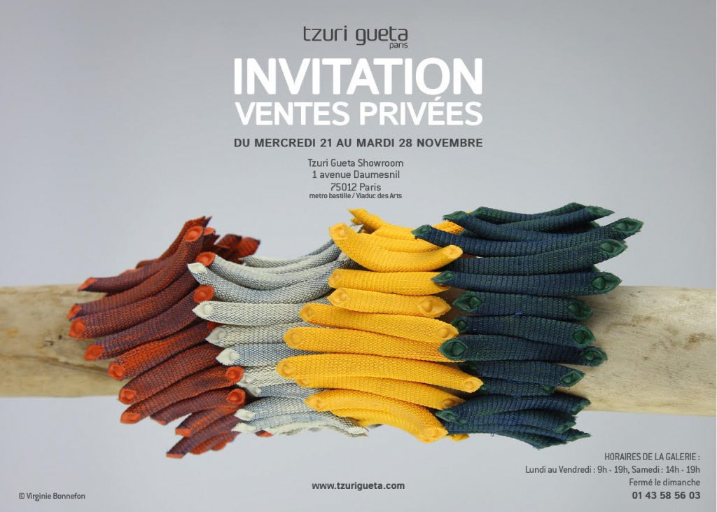 Vente Presse Tzuri Gueta Novembre 2018